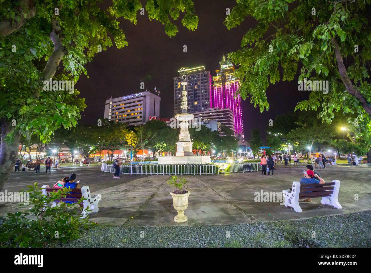 The Fuente Osmena is a turn of the century fountain in Cebu City ...