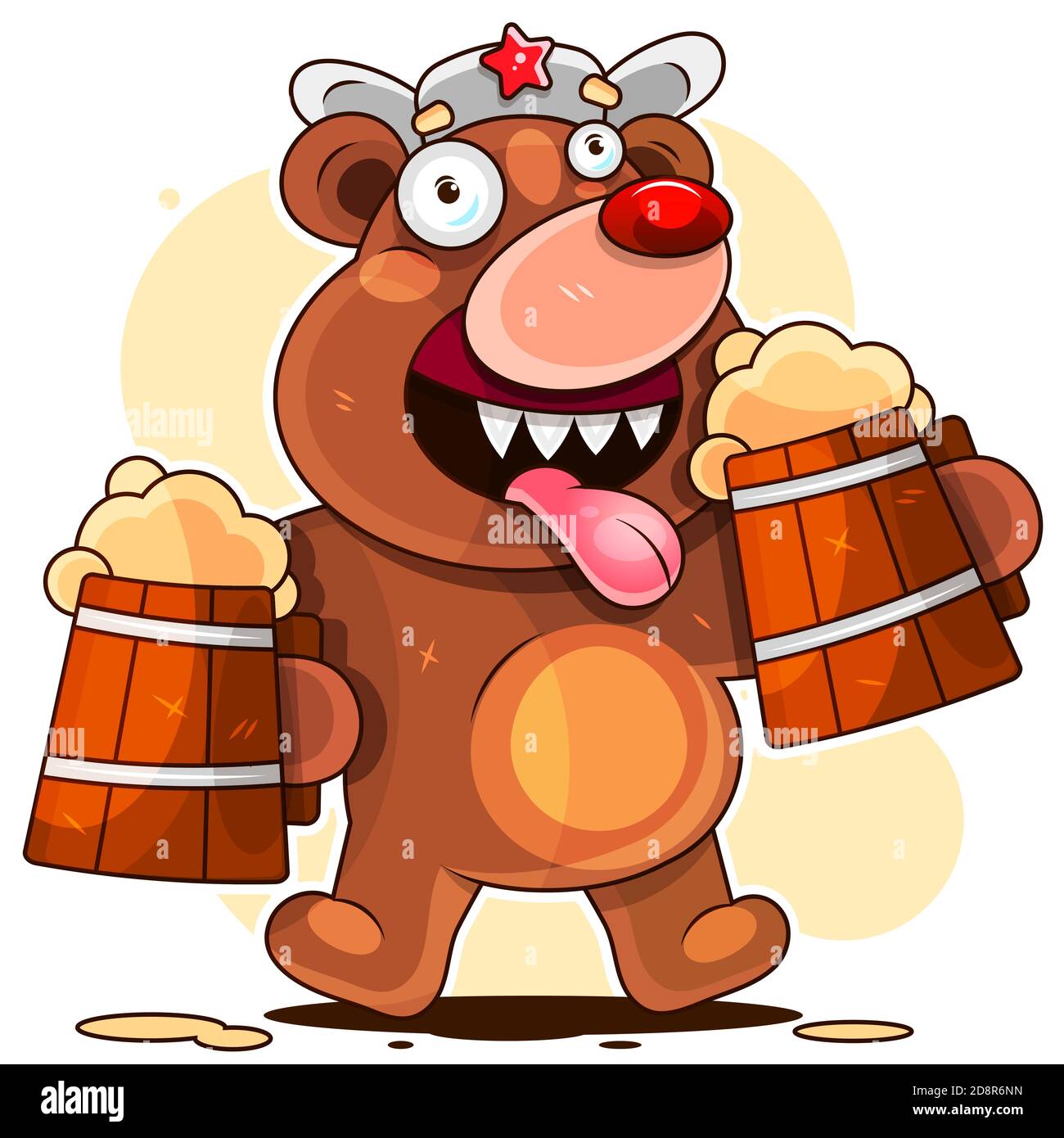 Logo Bar Beer Mug And Bear Brewery Grunge Celebration Classic ...