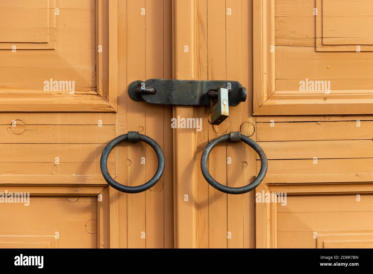 Wrought iron handles hi-res stock photography and images - Alamy