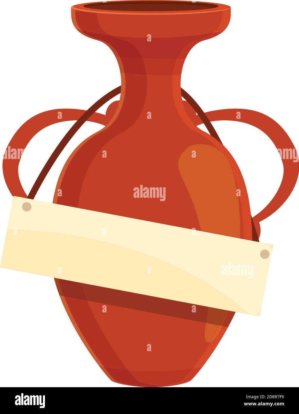 Greek vase auction icon. Cartoon of greek vase auction vector icon for ...