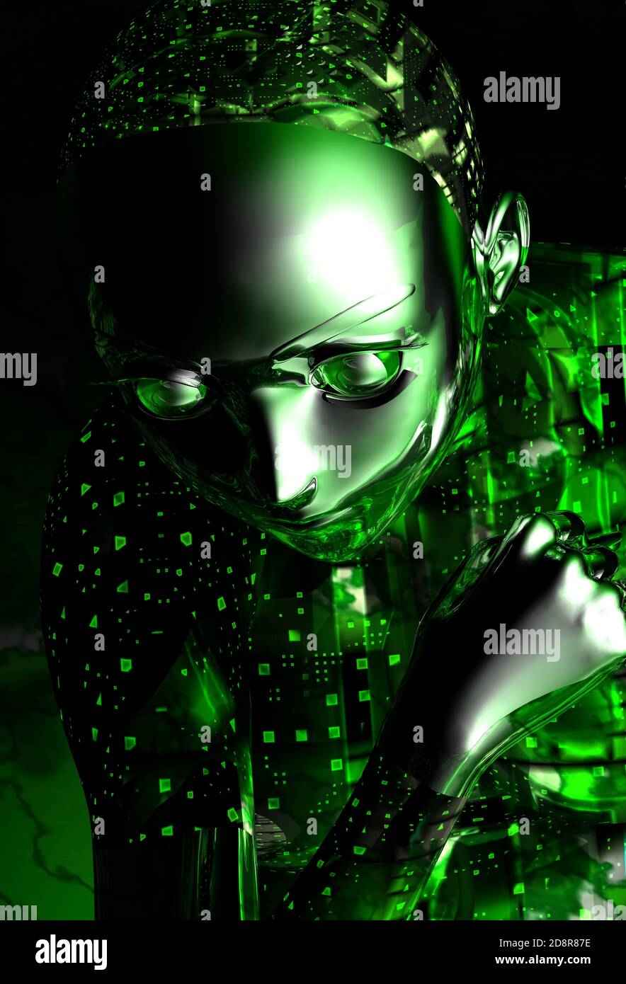 Geminoid robot hi-res stock photography and images - Alamy