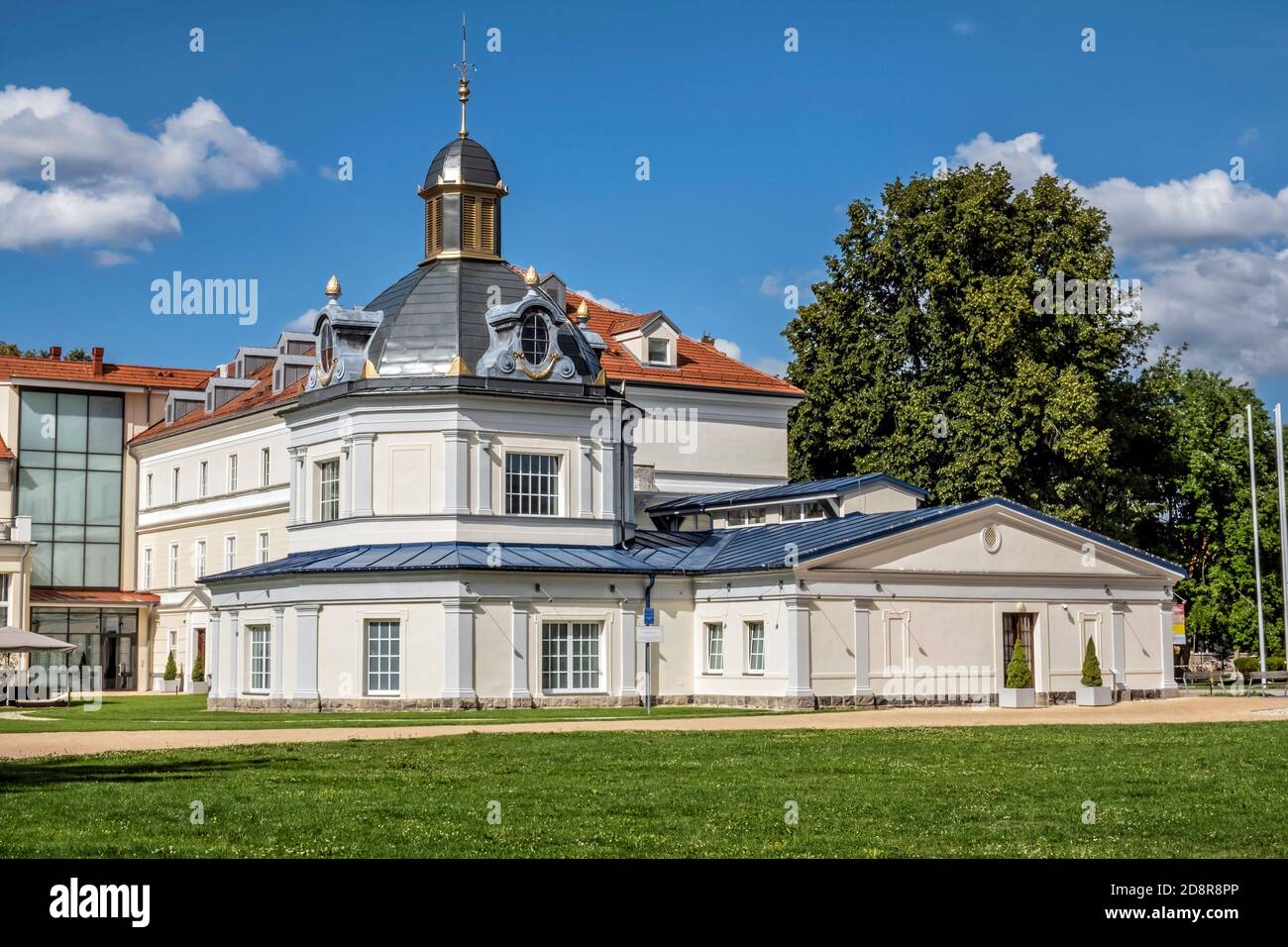 Blue bath, Turcianske Teplice spa resort, Slovak republic. Health ...