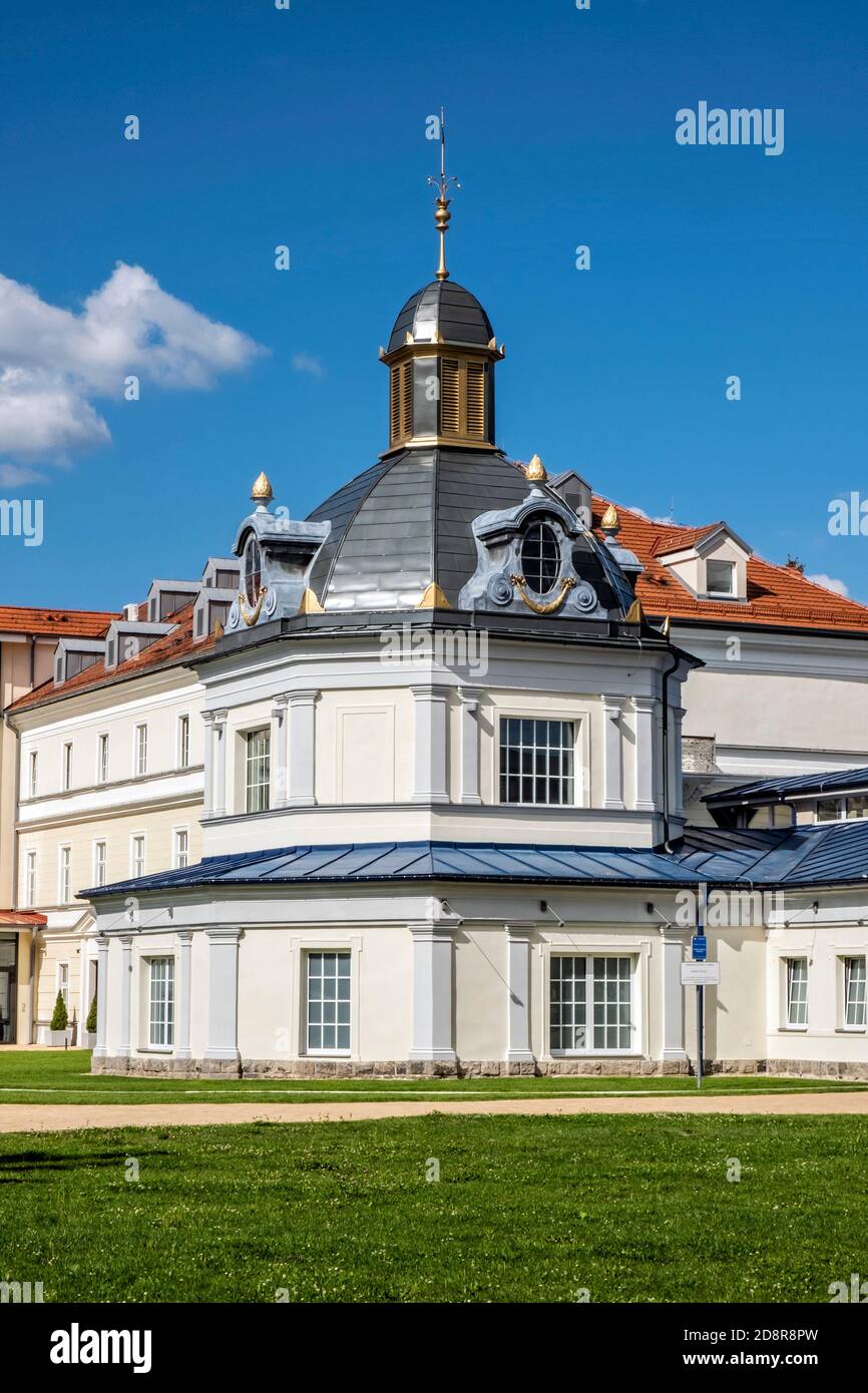 Blue bath, Turcianske Teplice spa resort, Slovak republic. Health ...
