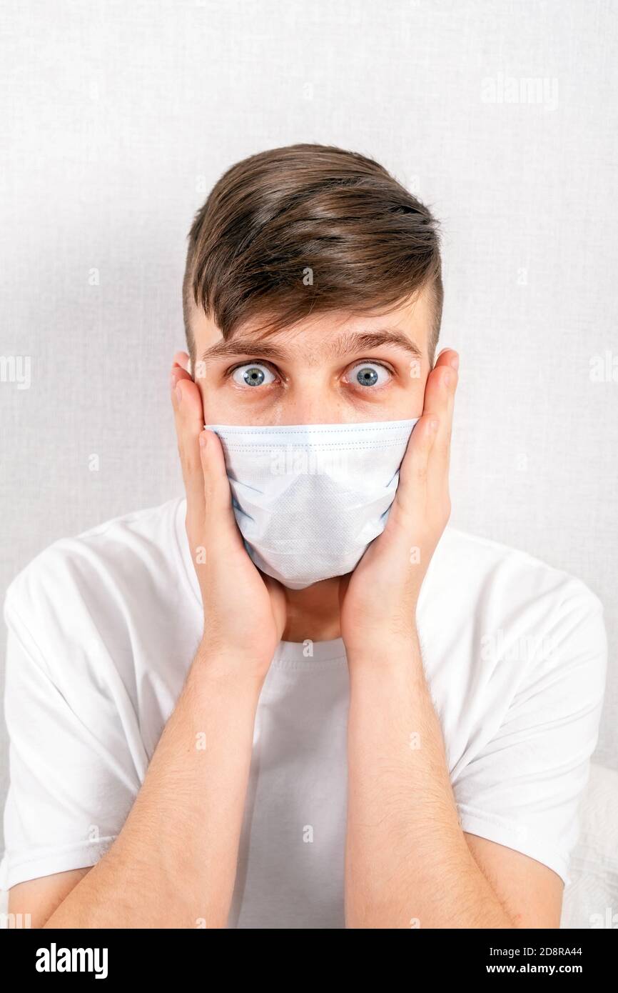 Fearful mask hi-res stock photography and images - Alamy