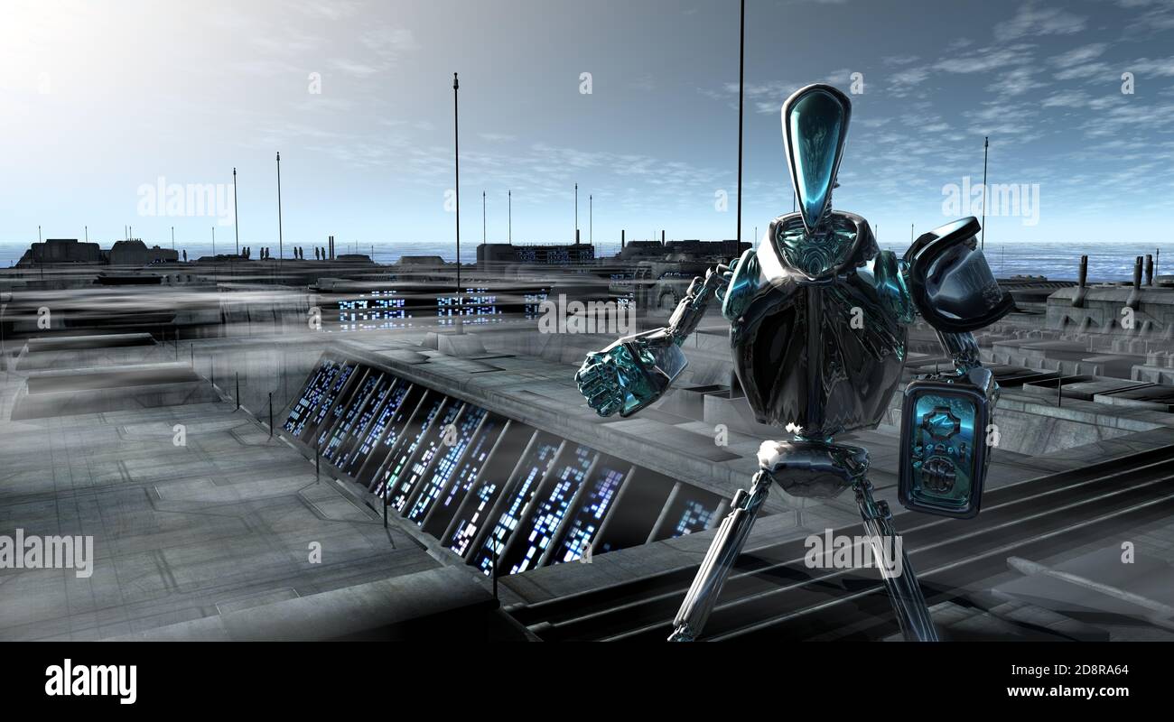 Geminoid f robot hi-res stock photography and images - Alamy