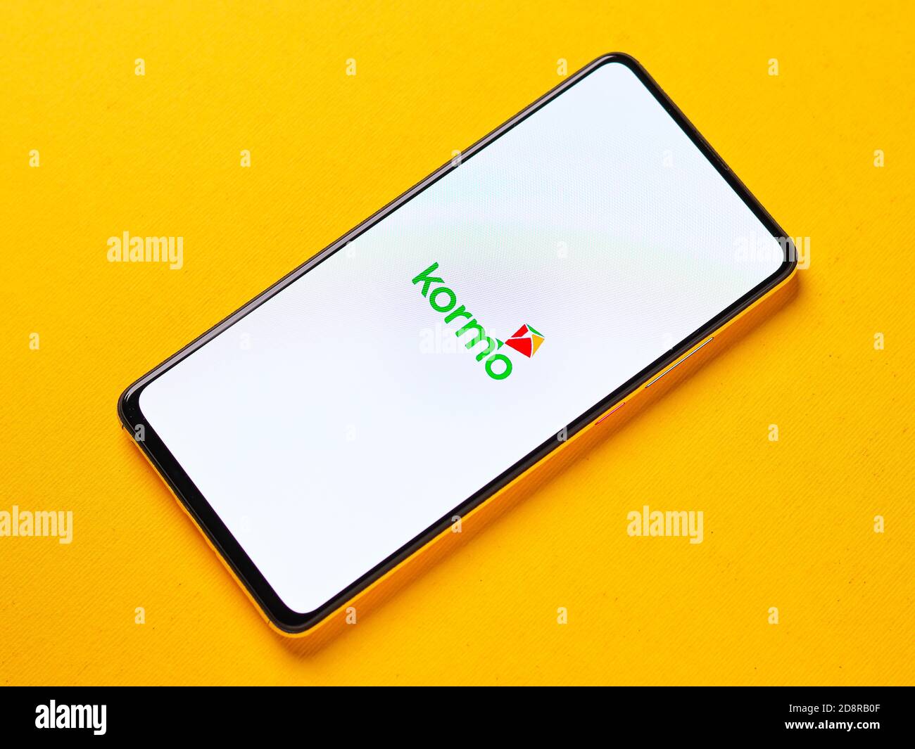 Assam, india - October 29, 2020 : Google Kormo logo on phone screen ...