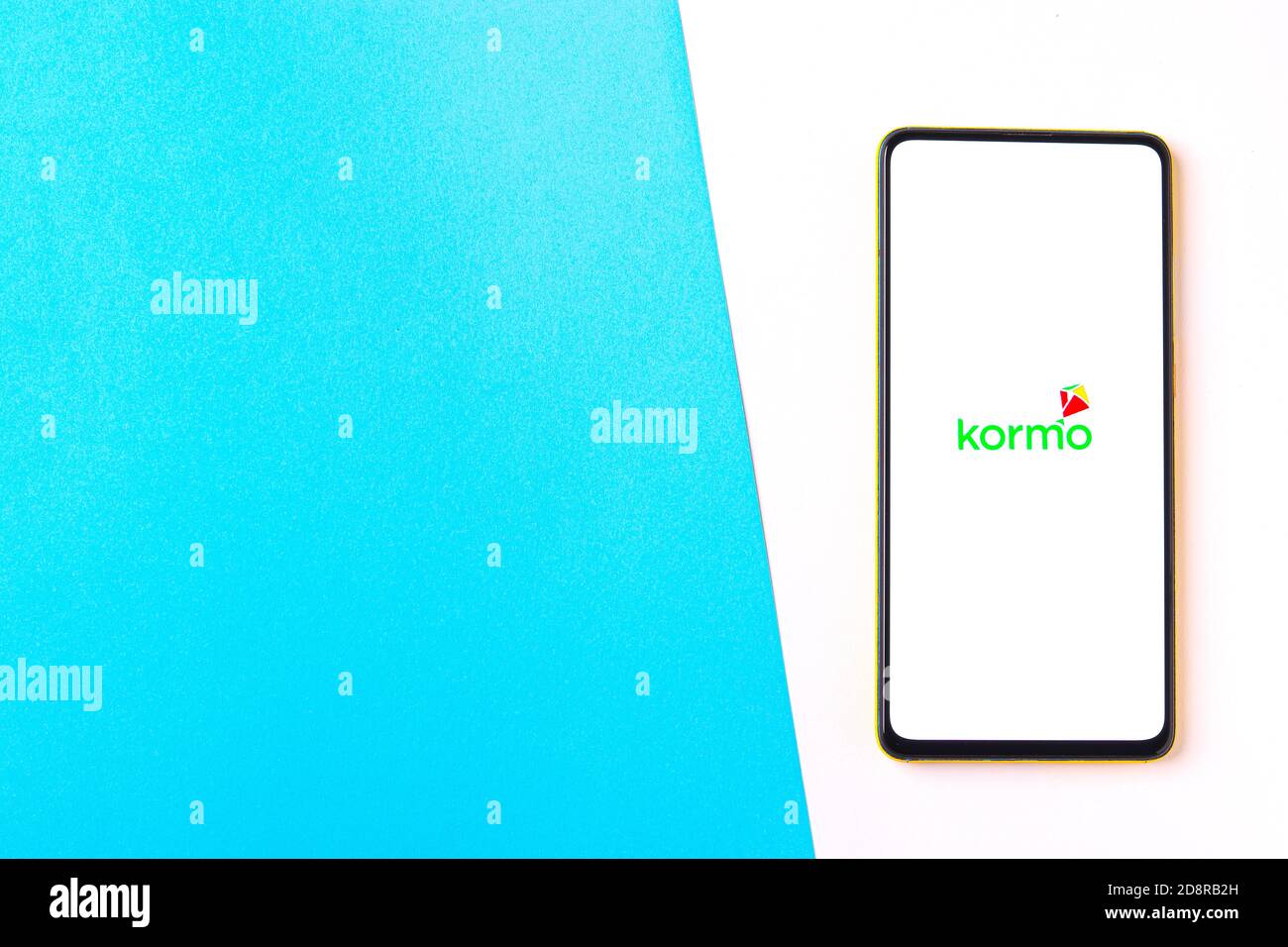 Assam, india - October 29, 2020 : Google Kormo logo on phone screen ...