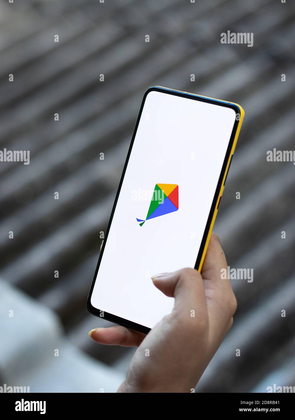 Assam, india - October 29, 2020 : Google Kormo logo on phone screen ...