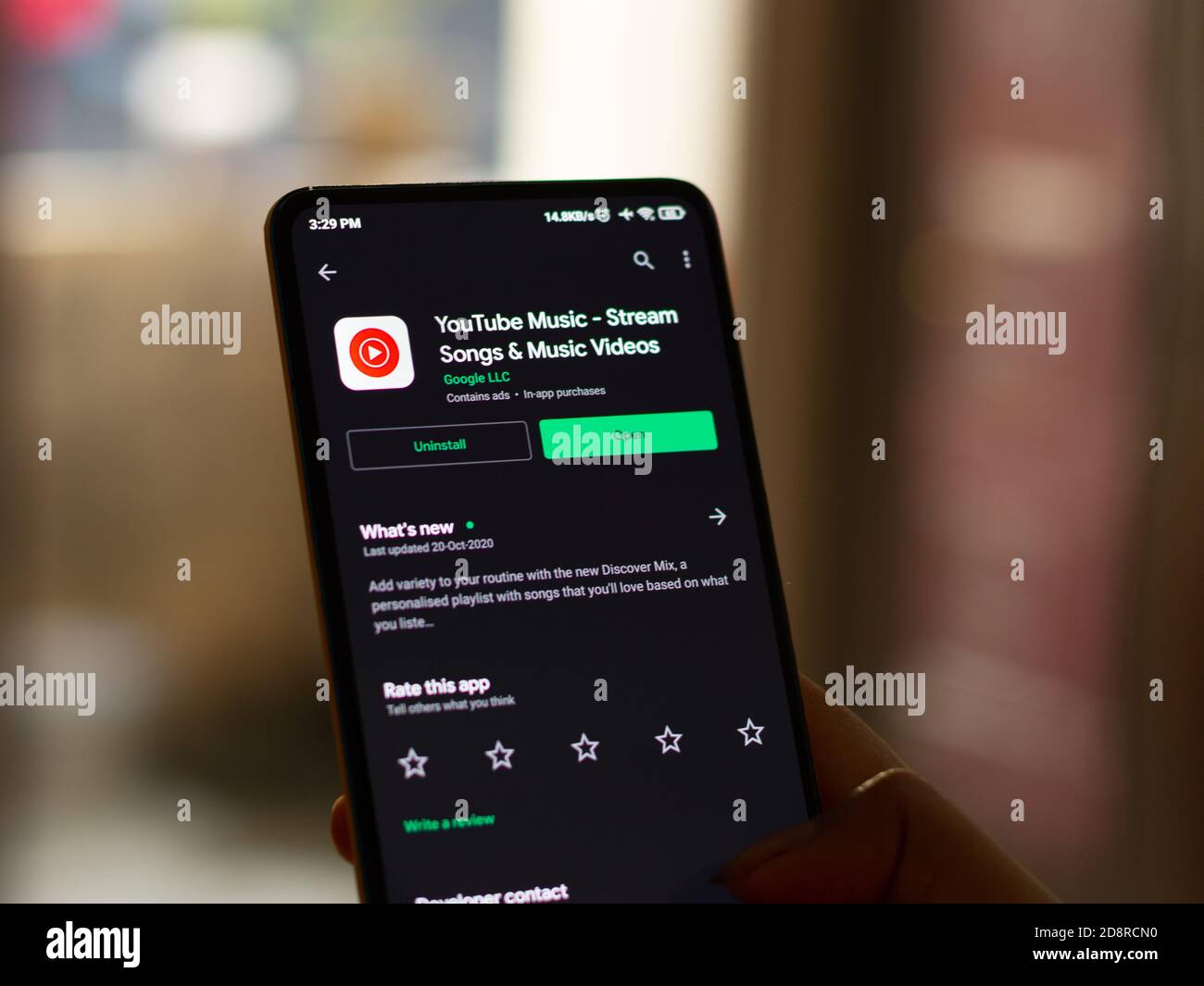 Youtube Music Screen High Resolution Stock Photography and Images - Alamy