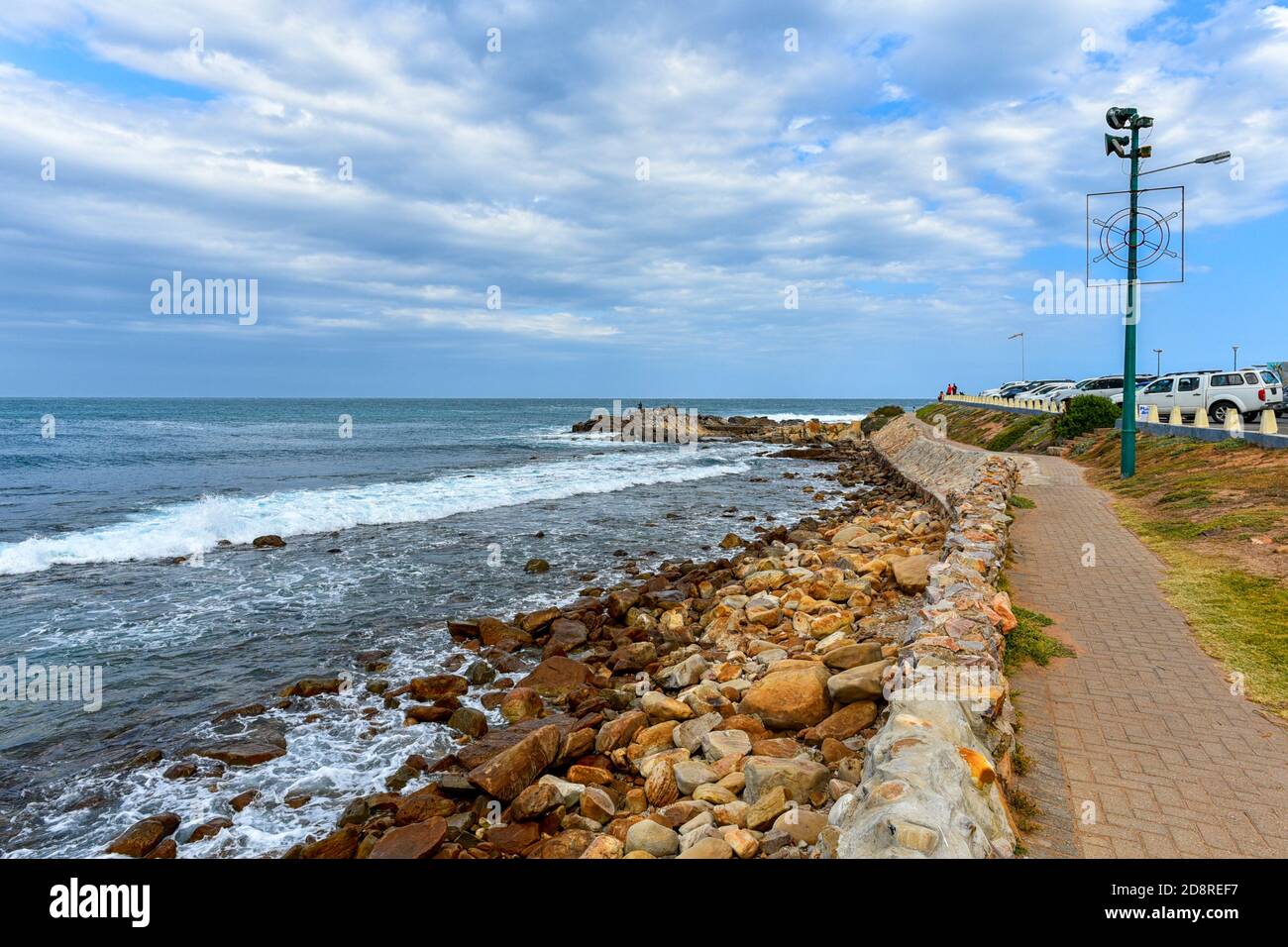 Mossel Bay Coastline on the Garden Route, Western Cape, South Africa ...
