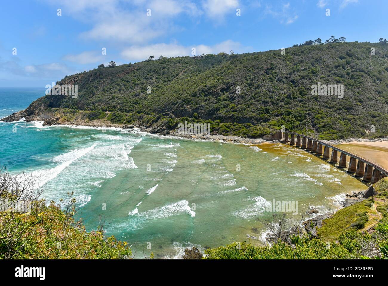 Historical Kaaiman's River Bridge in Wilderness on the Garden Route ...