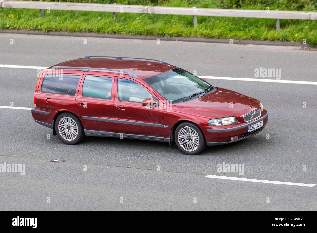 Red petrol volvo v70 estate cars hi-res stock photography and images ...