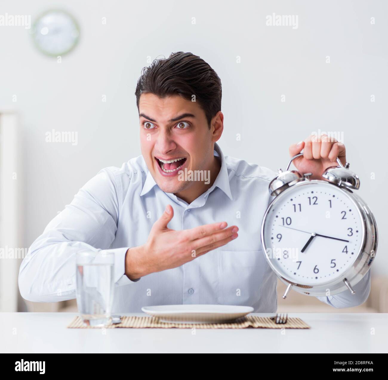 The concept of slow service in restaurants Stock Photo - Alamy