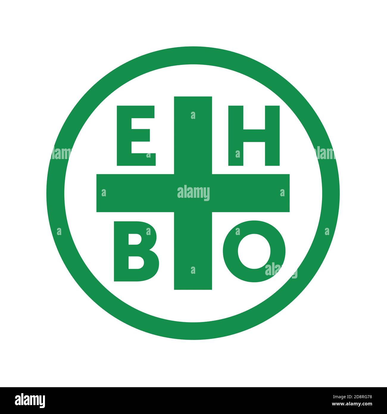 EHBO first aid sign in Netherlands Stock Photo - Alamy