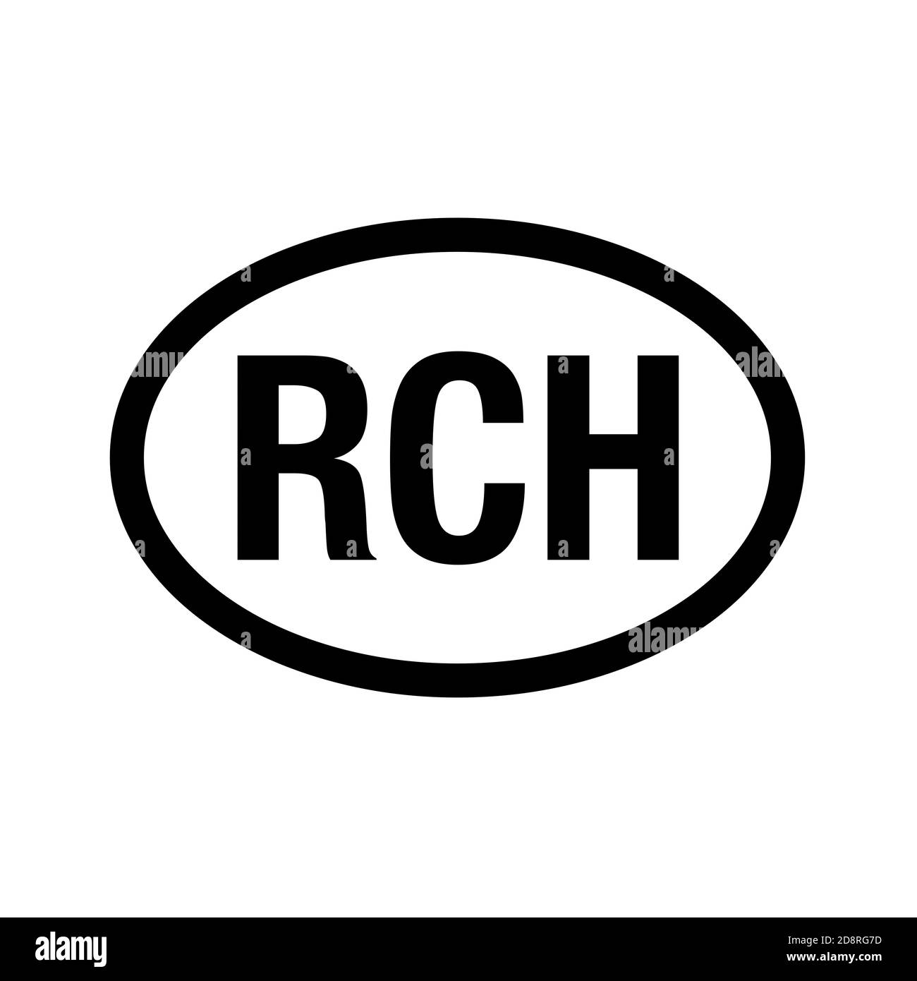 Country code vehicle registration Chili Stock Photo - Alamy