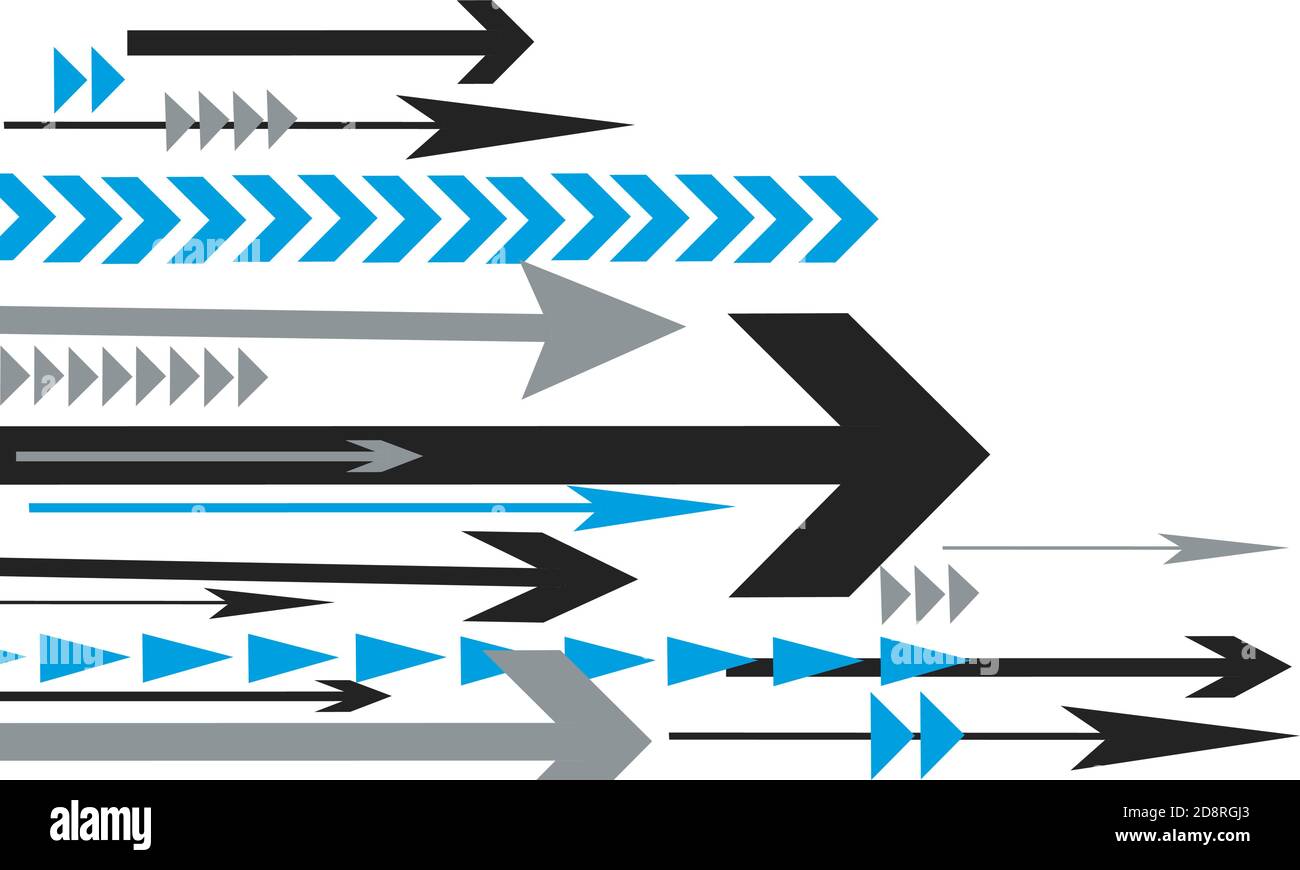 Abstract arrow vector illustration Stock Vector Image & Art - Alamy