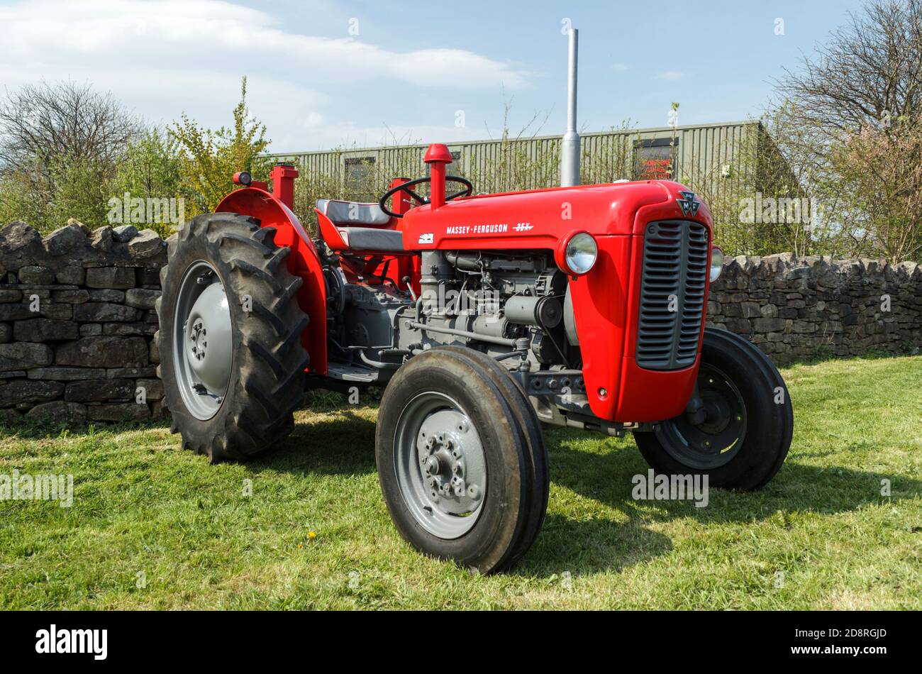 Massey Ferguson 35X at Brough. Kirkby Stephen Commercial Vehicle Rally ...