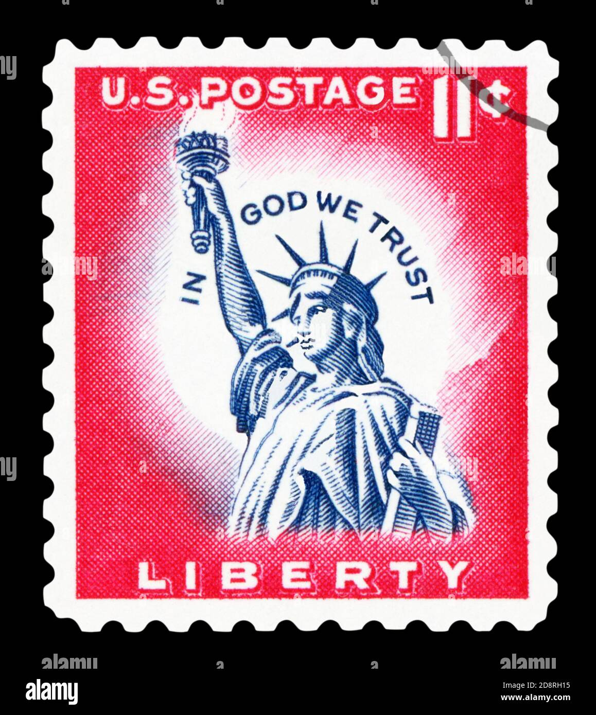 UNITED STATES OF AMERICA - CIRCA 1961: A used postage stamp printed in ...