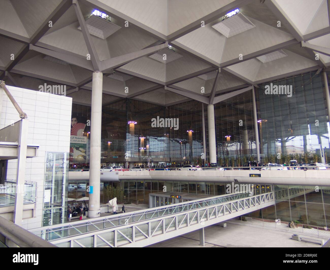 Terminal 3, Málaga airport, Andalusia, Spain Stock Photo - Alamy