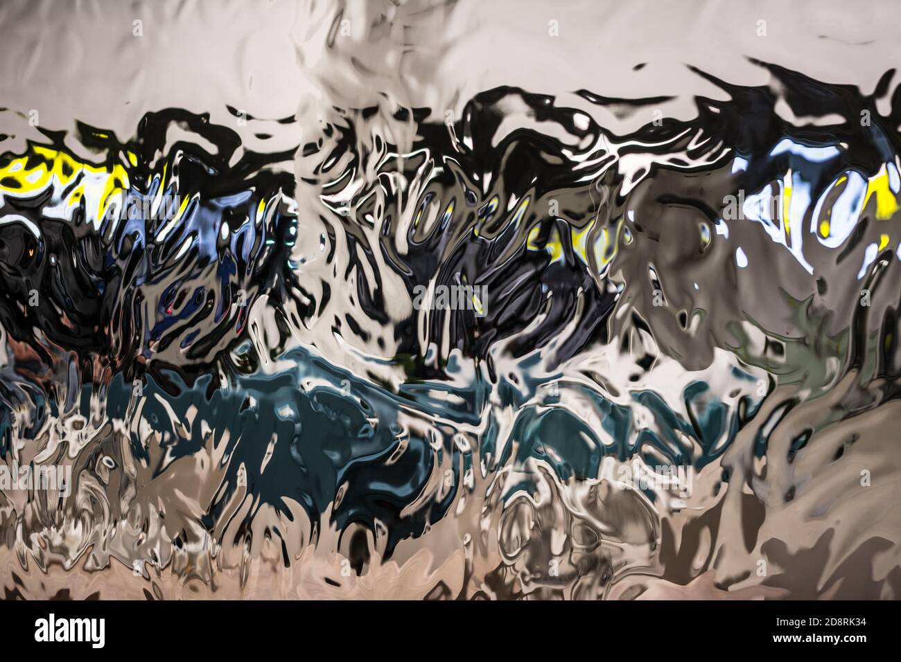 The texture of liquid metal. The texture of liquid Silver metallic ...