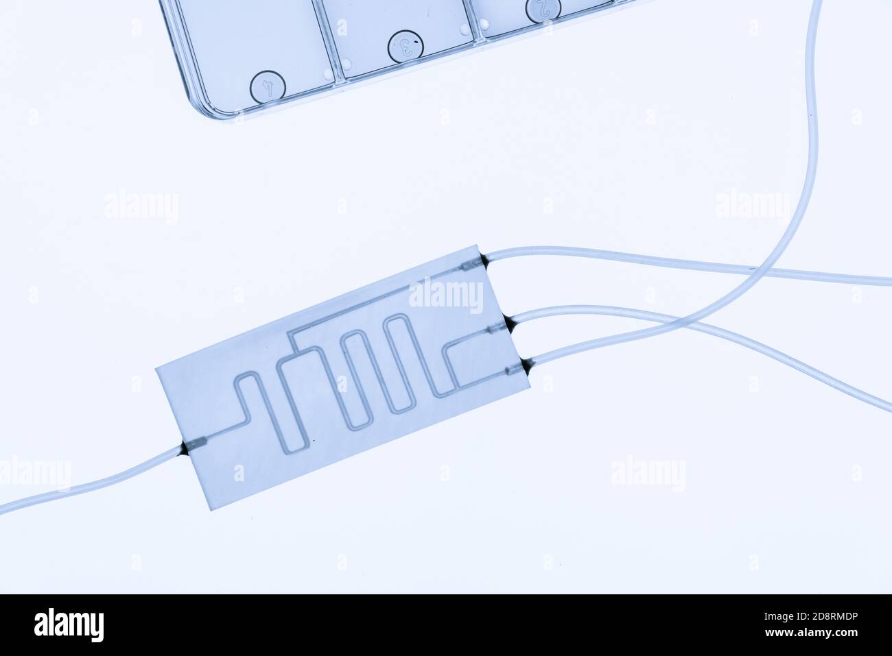 Organ on chip OOC and lab on chip LOC - microfluidic device chip that ...