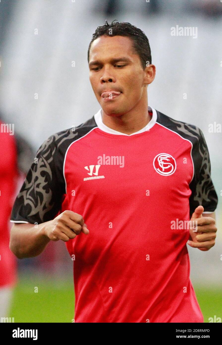 Carlos Bacca of FC Seville during the Europa League 2013 - 2014 ...
