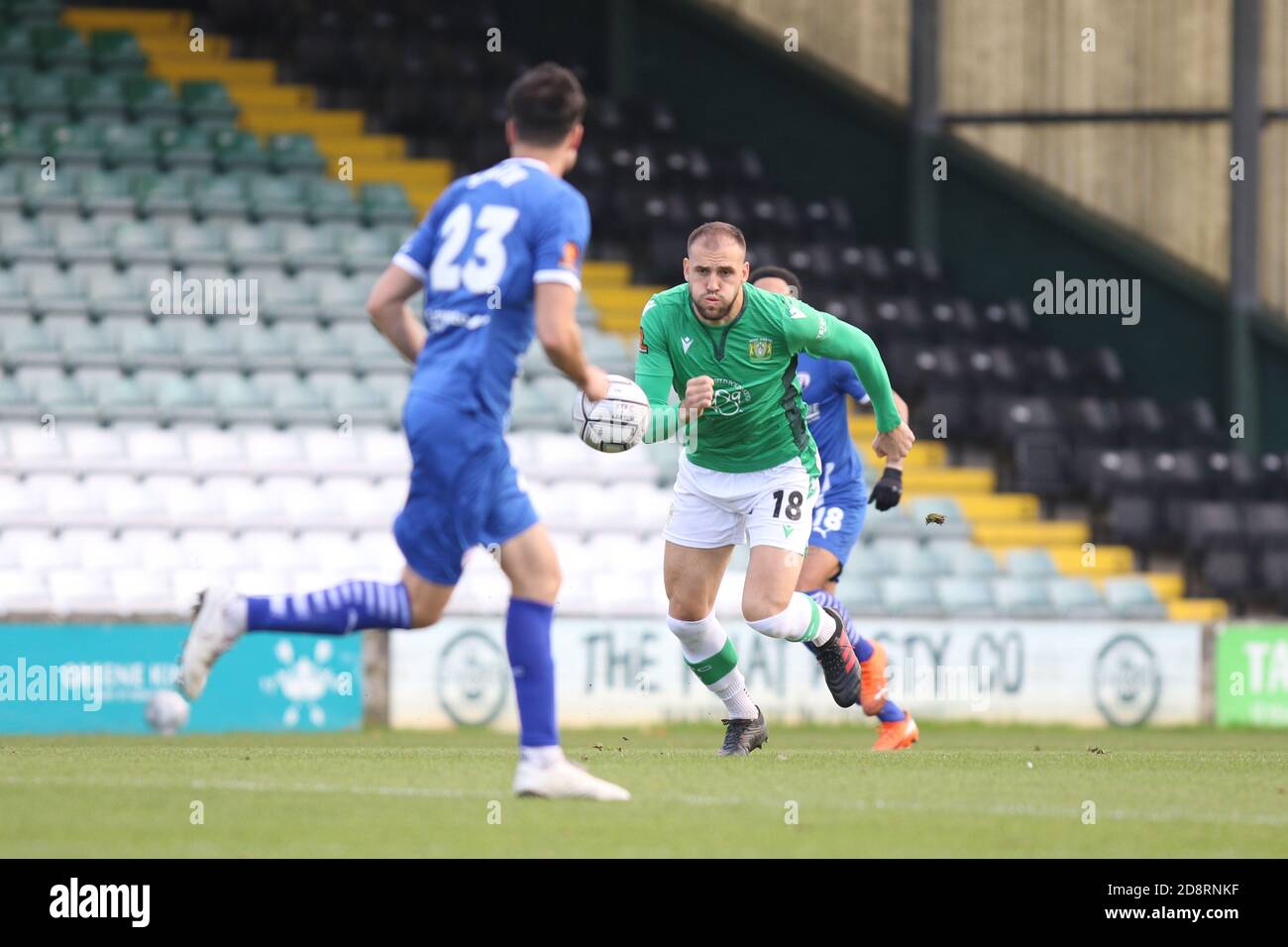 Yeovil Town FC versus Chesterfield National League Vanarama , Yeovil ...