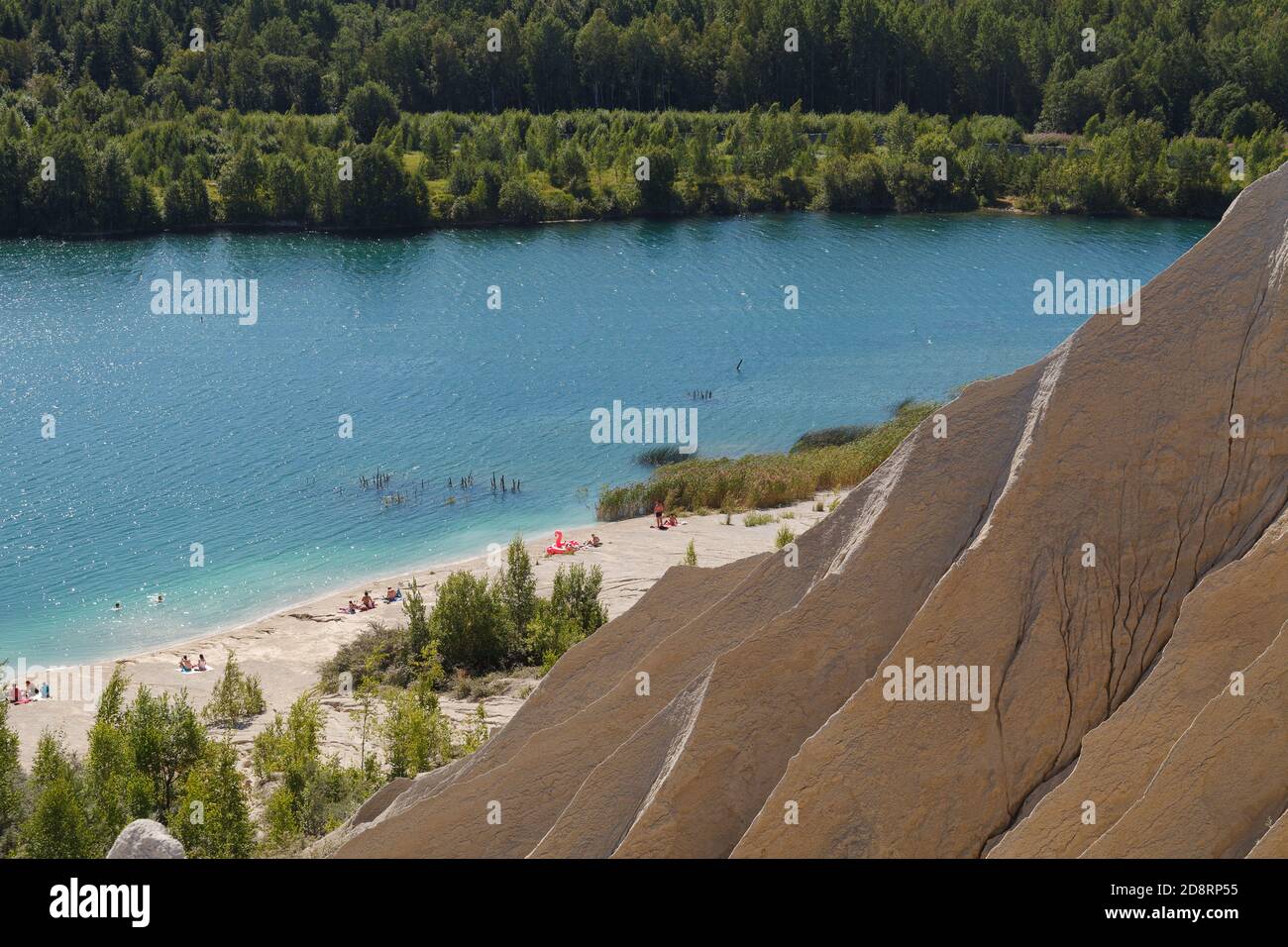 Abandoned Rummu quarry, Estonia Stock Photo - Alamy