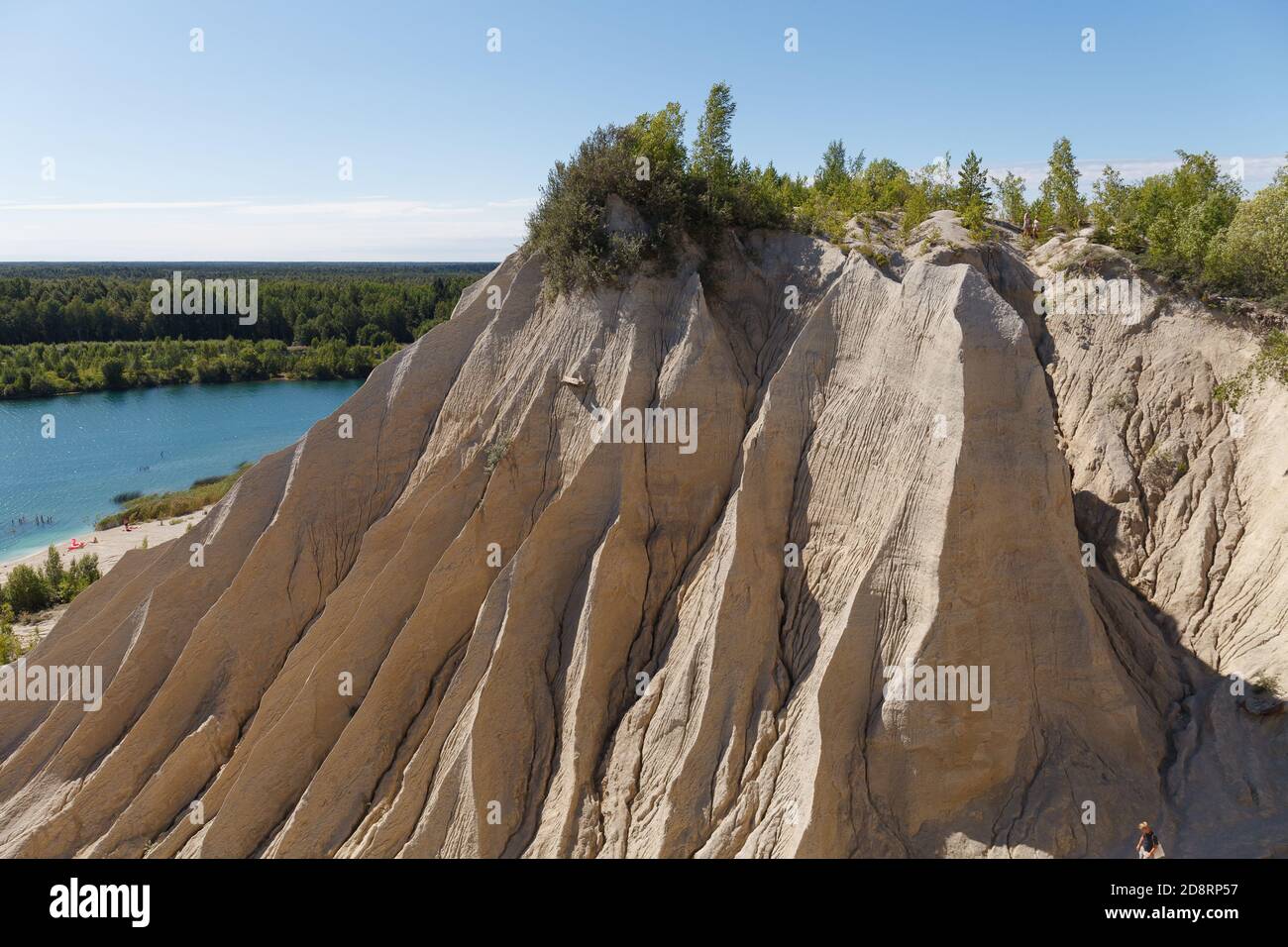 Abandoned Rummu quarry, Estonia Stock Photo - Alamy