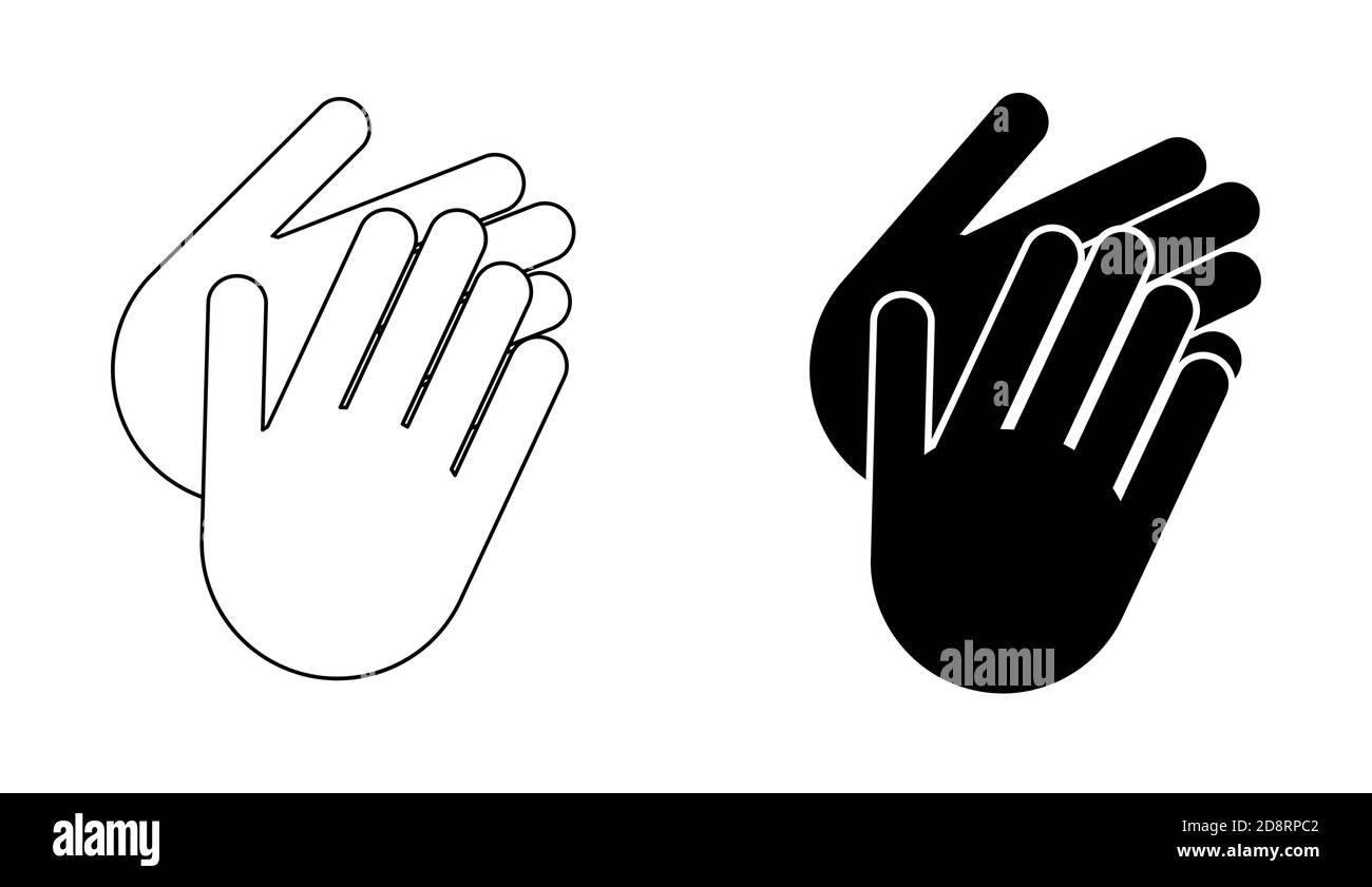 Set of clean your dirty hand, wash hygiene vector illustration icon ...