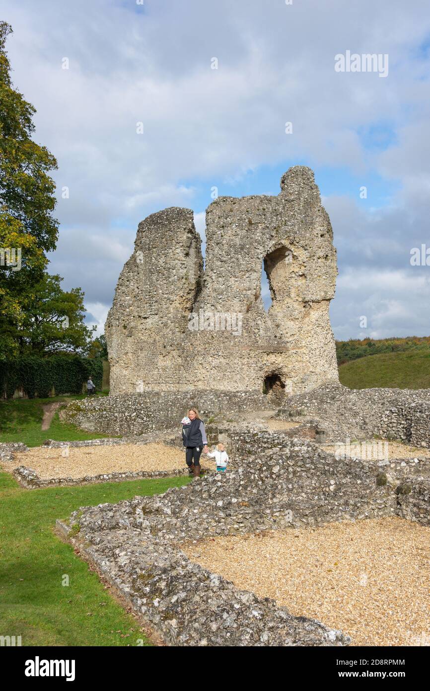 Ludgershall Castle, Ludgershall, Wiltshire, England, United Kingdom ...