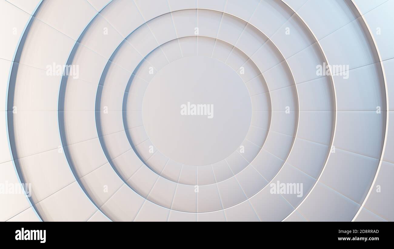 Abstract Circular Background. 3d illustration Stock Photo - Alamy