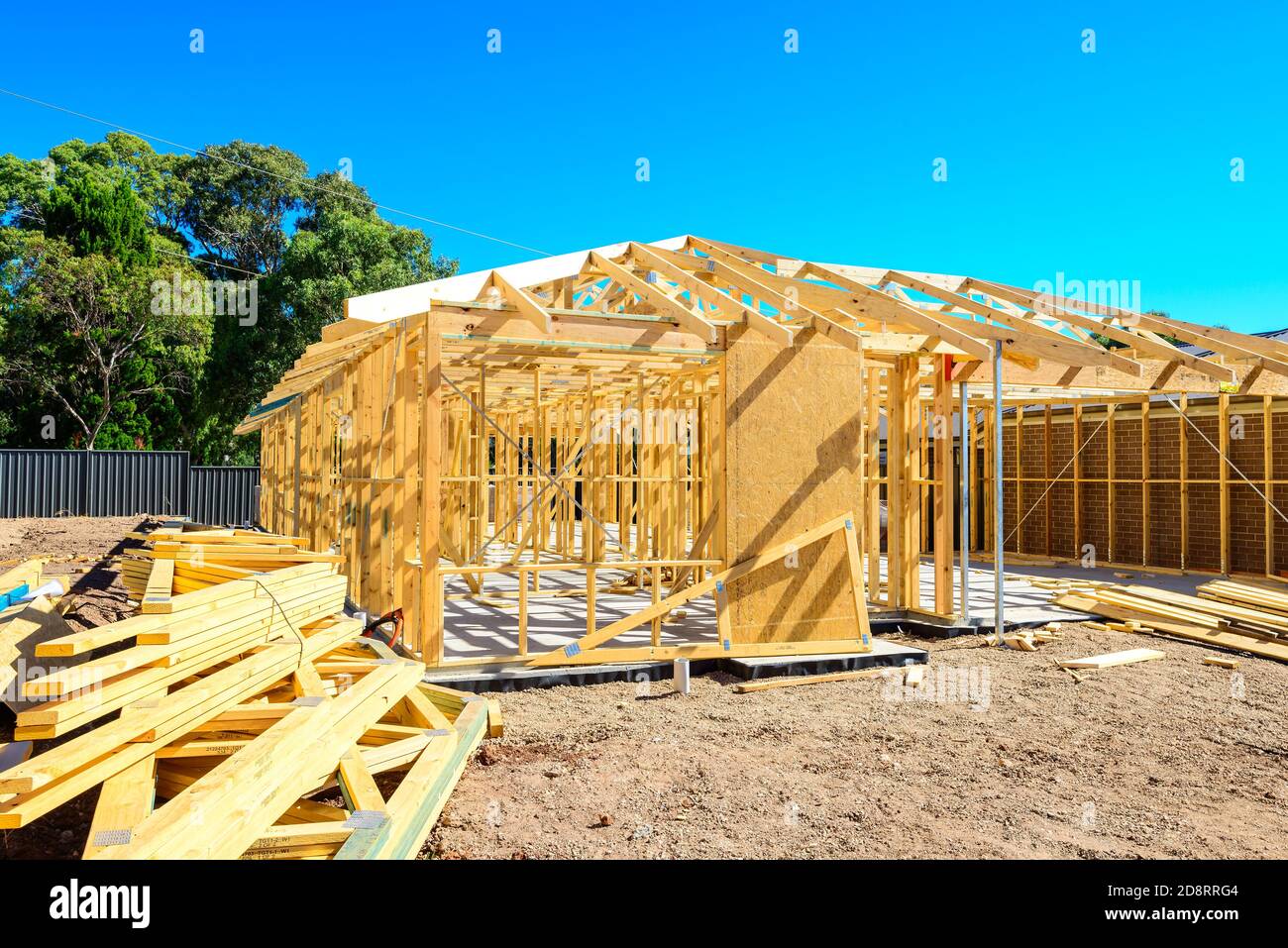 Timber stud wall hi-res stock photography and images - Alamy
