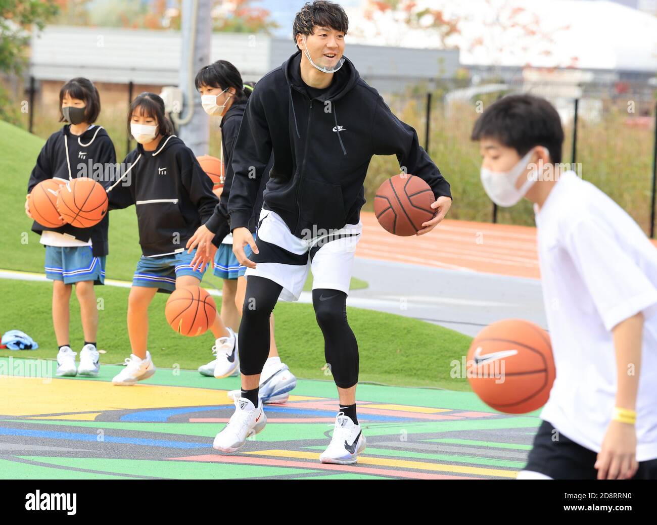 Tokyo, Japan. 1st Nov, 2020. Japan's basketball national team player ...