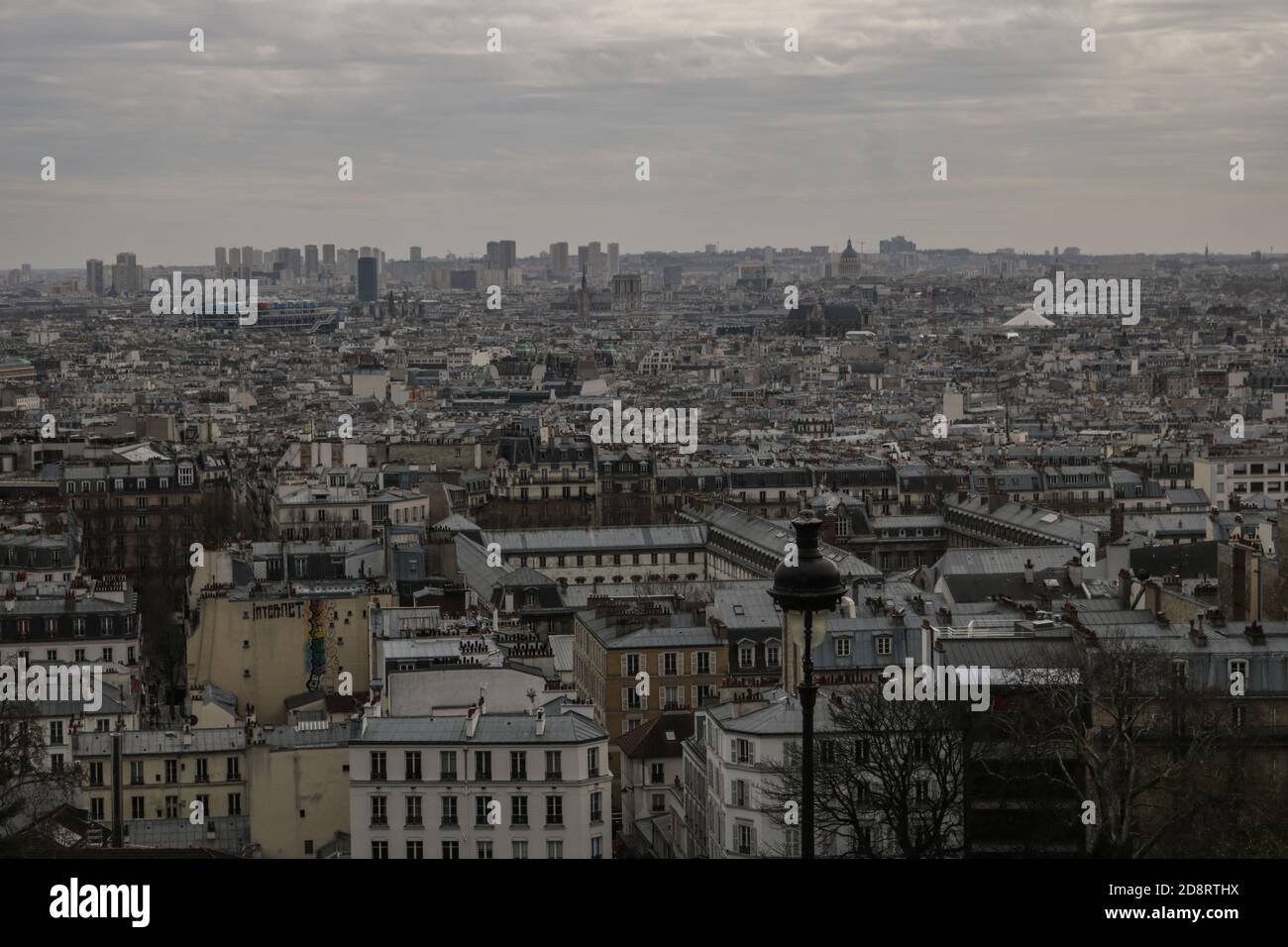 View of Paris city form above Stock Photo - Alamy