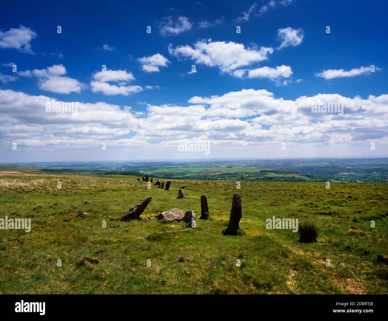 Stalldown stone row hi-res stock photography and images - Alamy