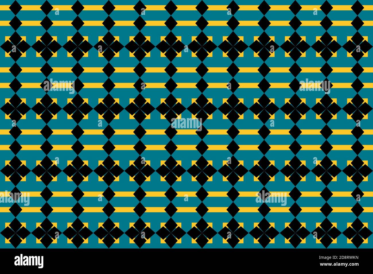 Simple geometric pattern in the colors of the national flag of Bahamas ...