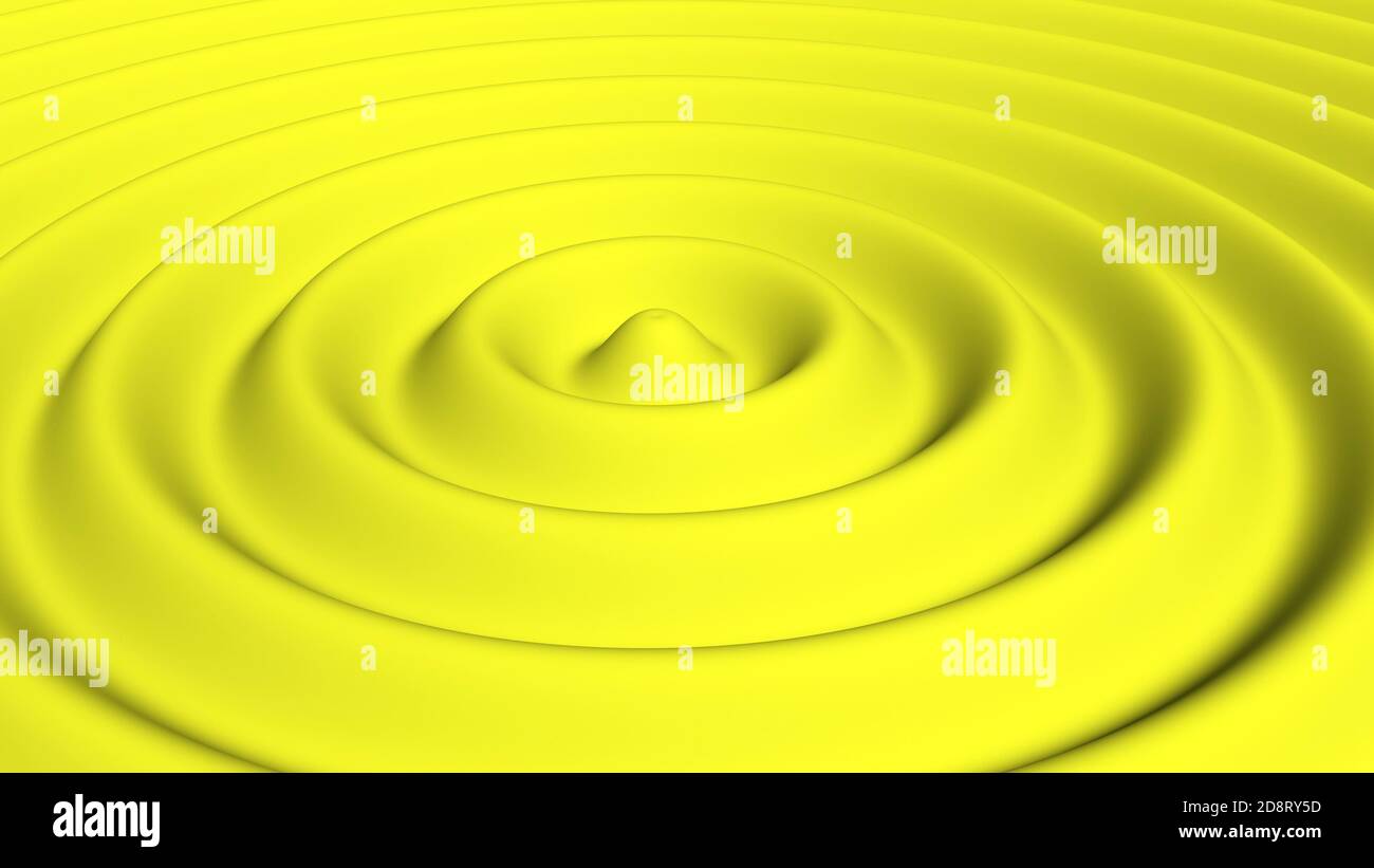 Wave yellow gradient Dynamic wallpaper 3d rendering Stock Photo - Alamy