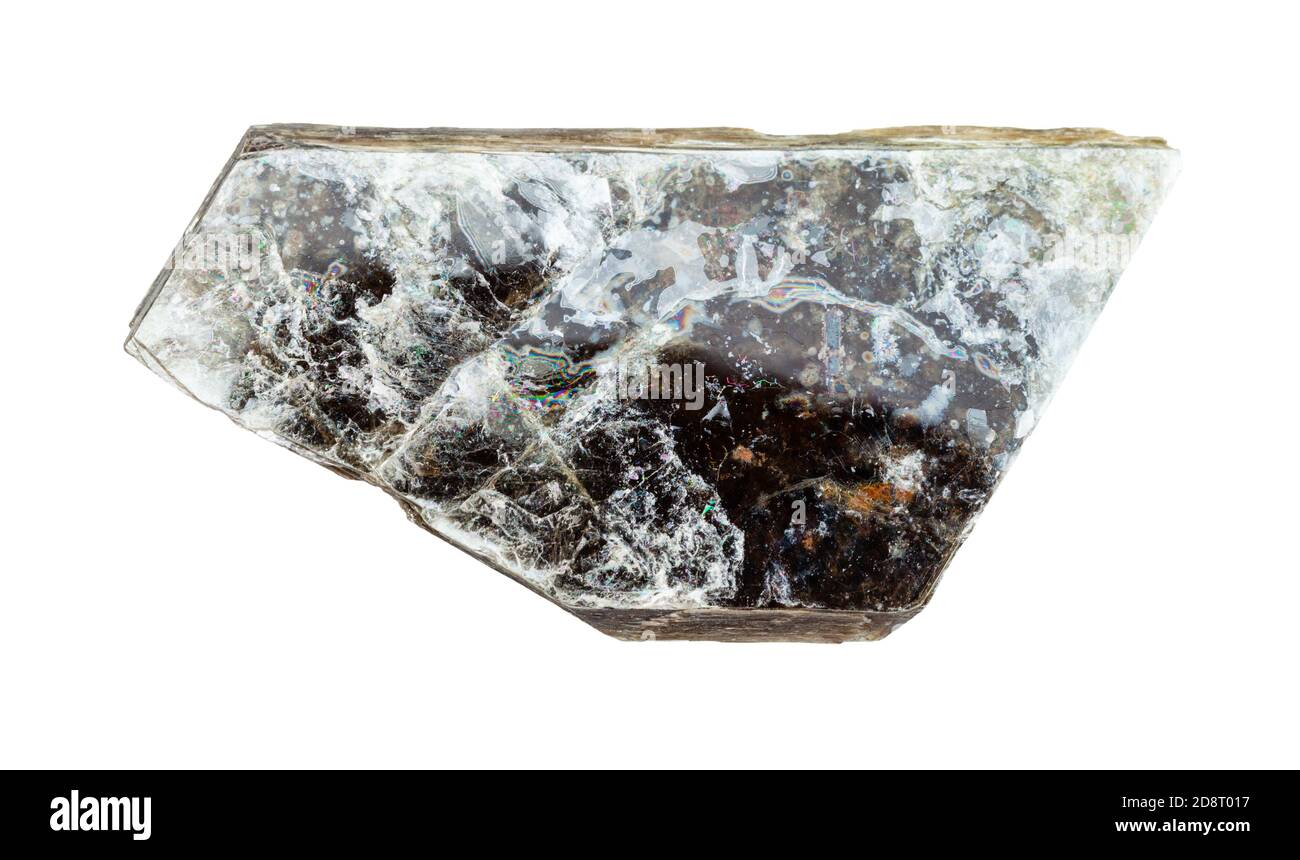 macro photography of sample of natural mineral from geological ...