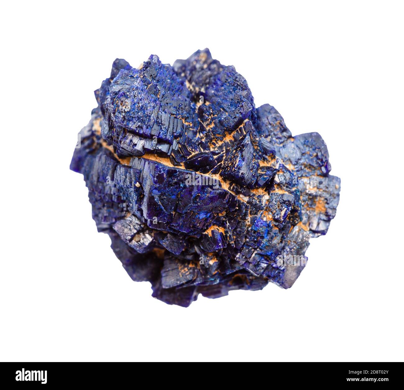 macro photography of sample of natural mineral from geological ...