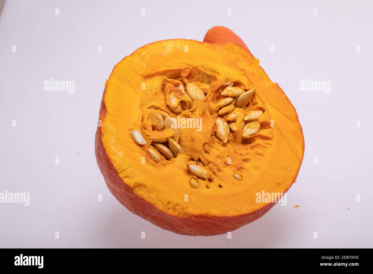 Yellow pumpkin vegetable isolated on white background Stock Photo - Alamy