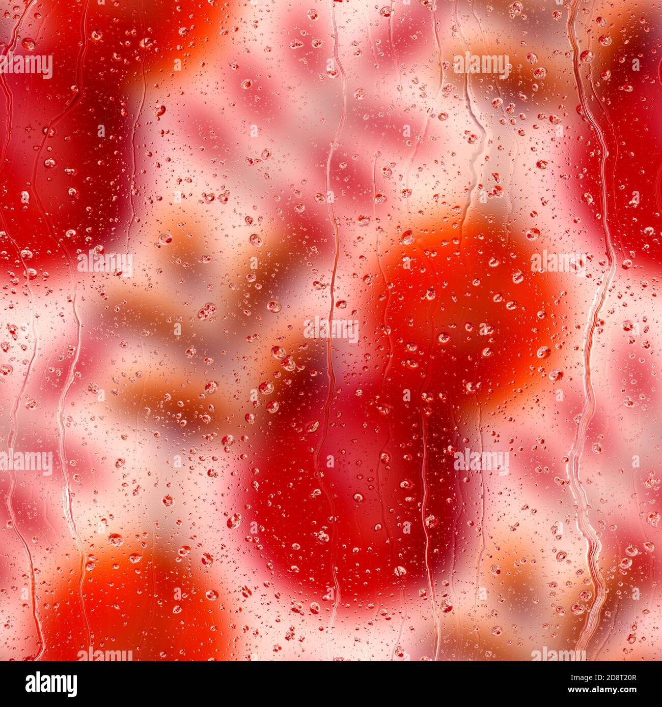 Seamless rain drop water repeat pattern on blur Stock Photo - Alamy