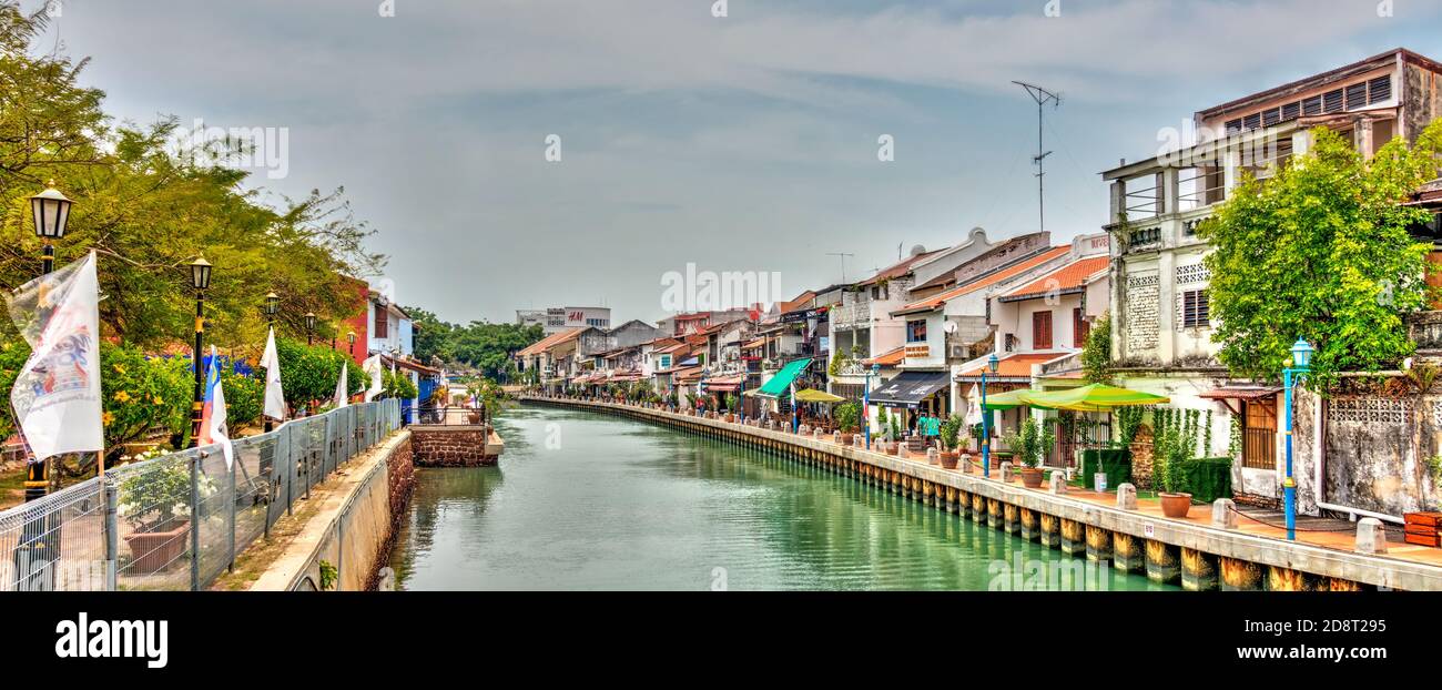 Melaka Historical center, Malaysia Stock Photo - Alamy
