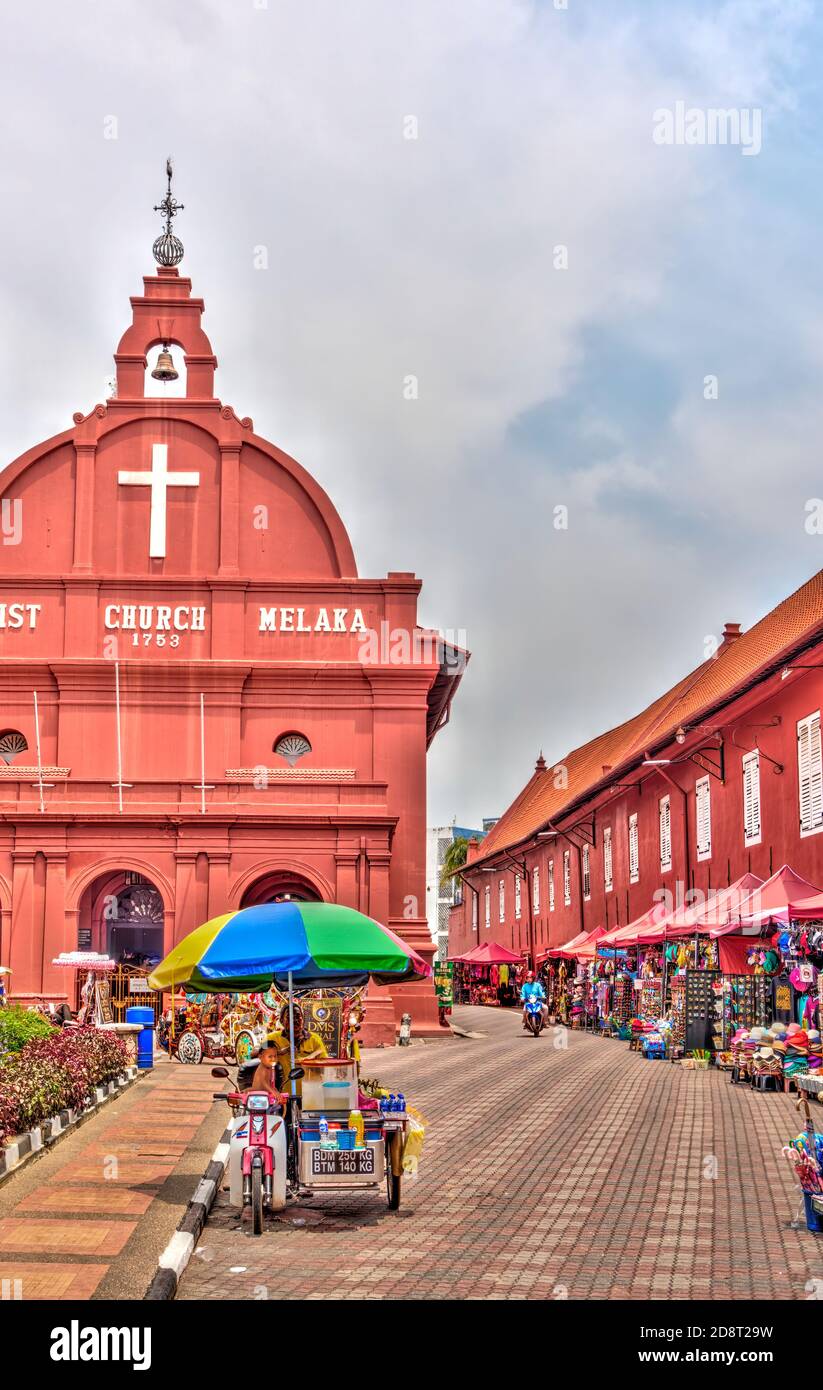 Old historical buildings in malacca hi-res stock photography and images ...