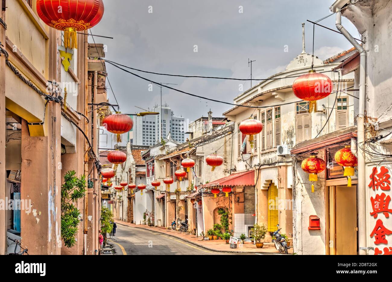 Peranakan Houses in Melaka, Malaysia Stock Photo - Alamy