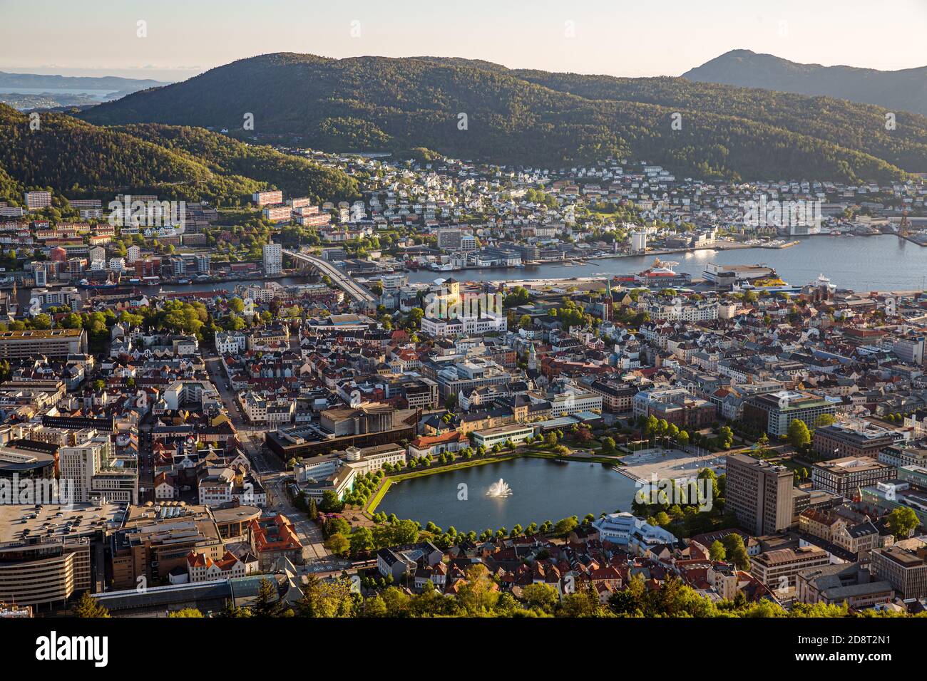 Bergen is a city and municipality in Hordaland on the west coast of ...