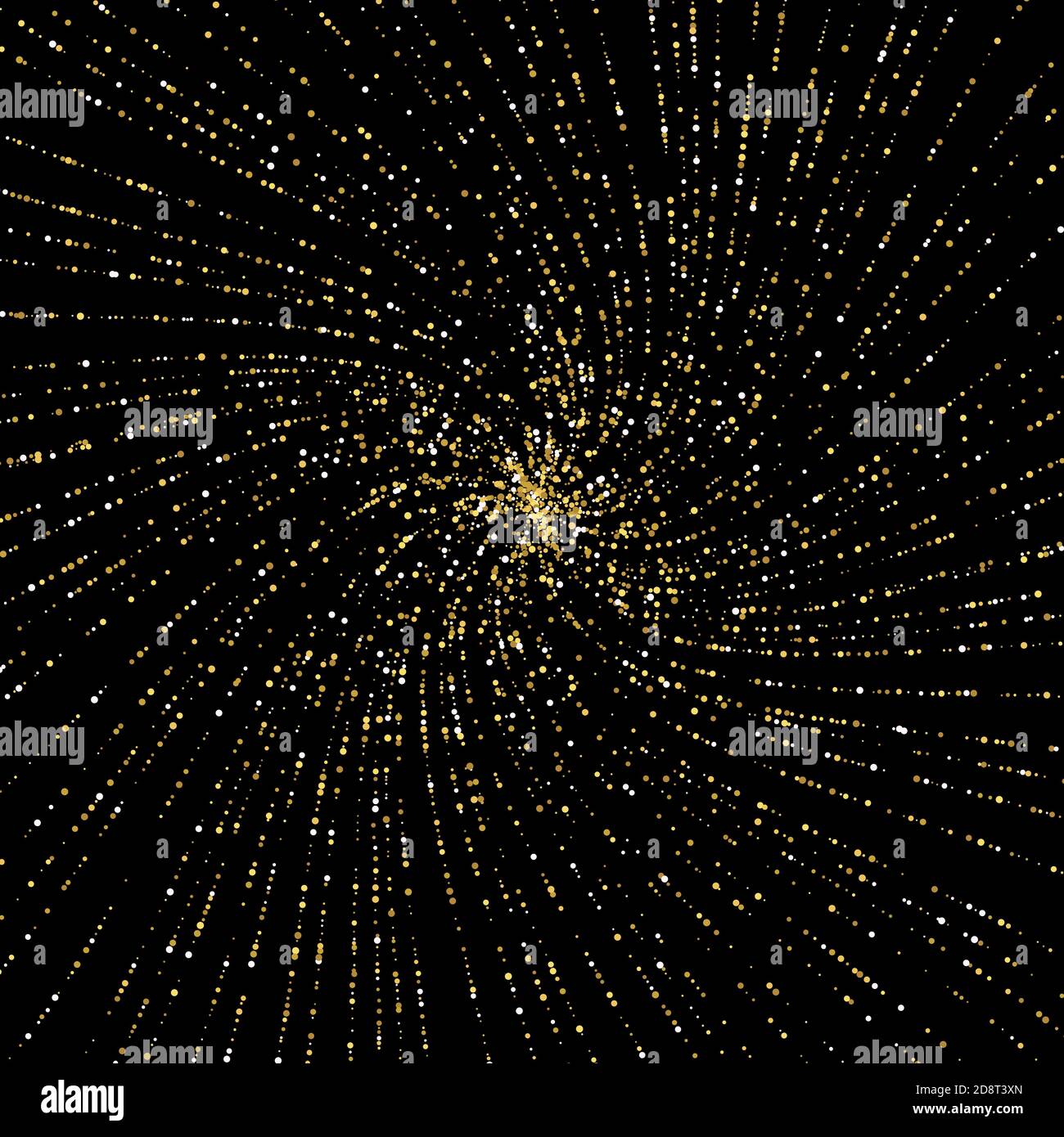 Gold background. Glittering particles. Design for decoration. eps 10 ...