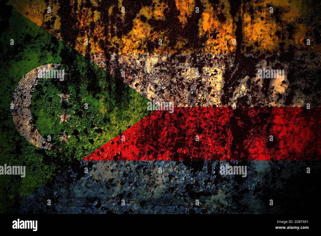 Comorian flag hi-res stock photography and images - Alamy