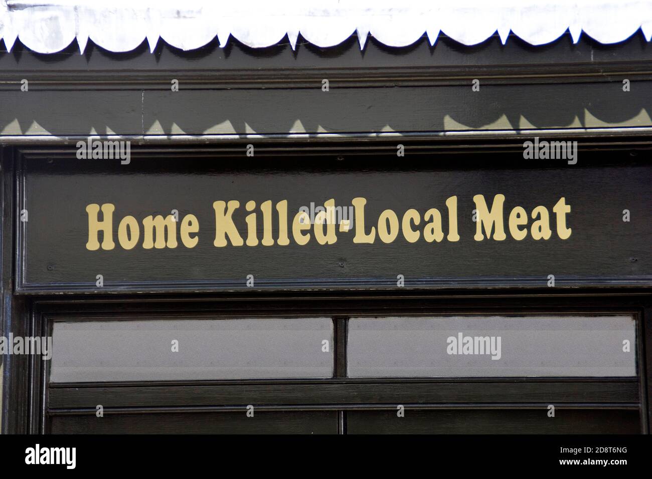 Butchers shop signs hi-res stock photography and images - Alamy