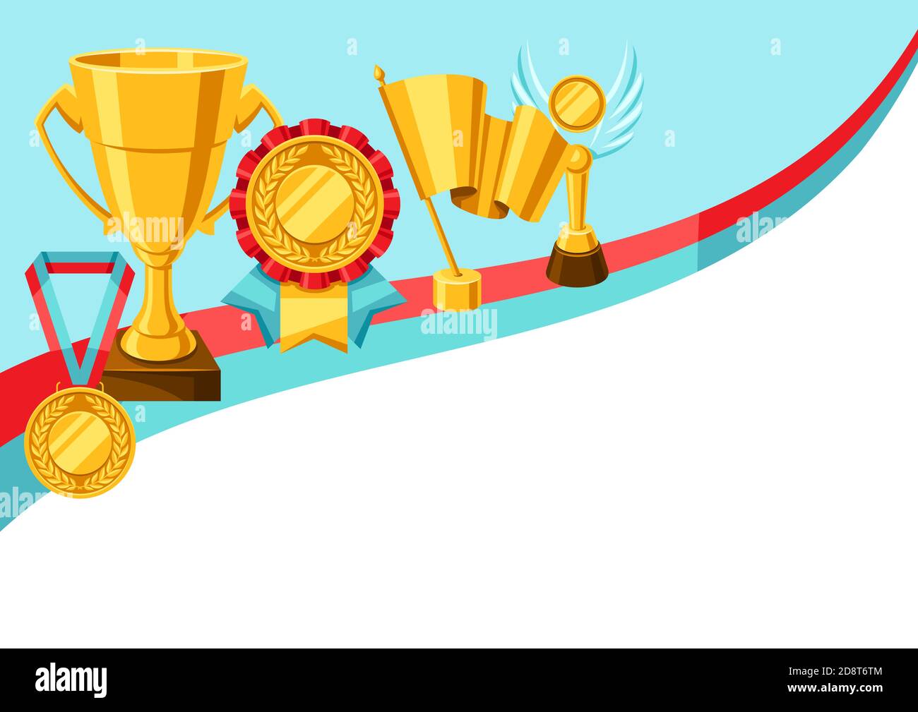 Awards and trophy illustration Stock Vector Image & Art - Alamy